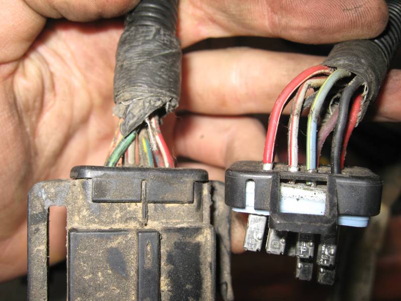 Repinning mlps connector to 95 style | Bronco Forum - Full Size Ford ...